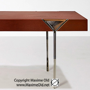 Maxime Old Y Desk, now realised by his son Olivier